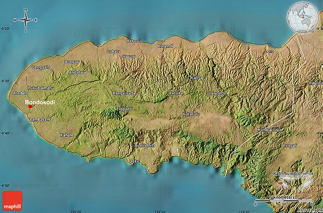 Sumba Map